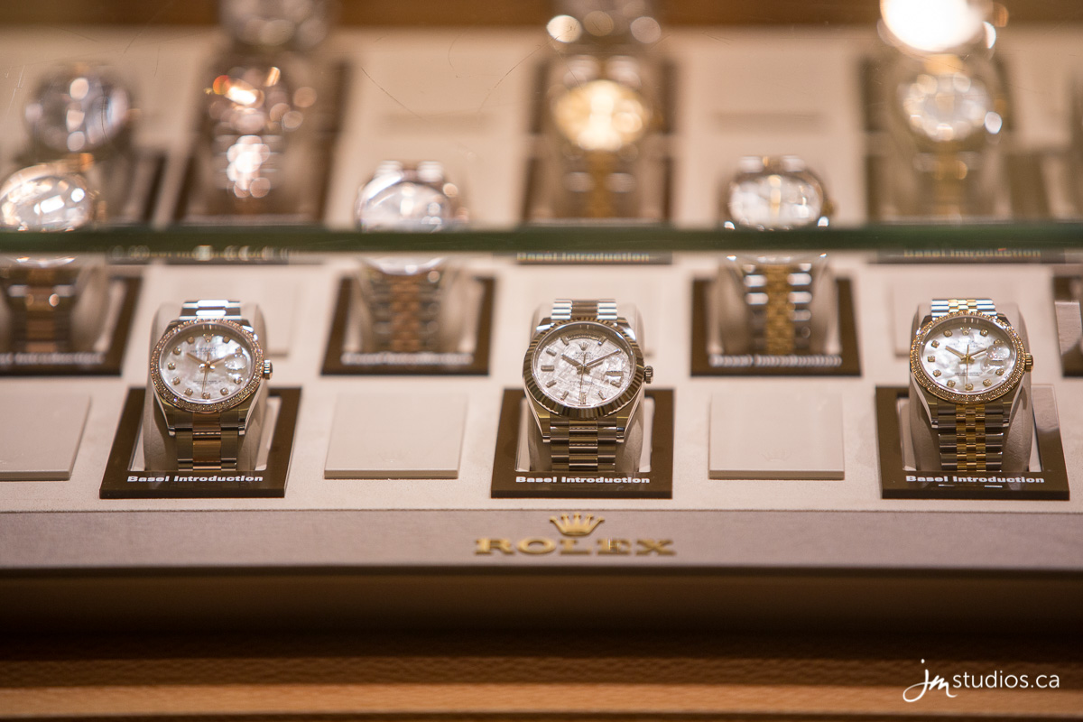 The Birks Rolex Watches Launch Event at the CORE Calgary