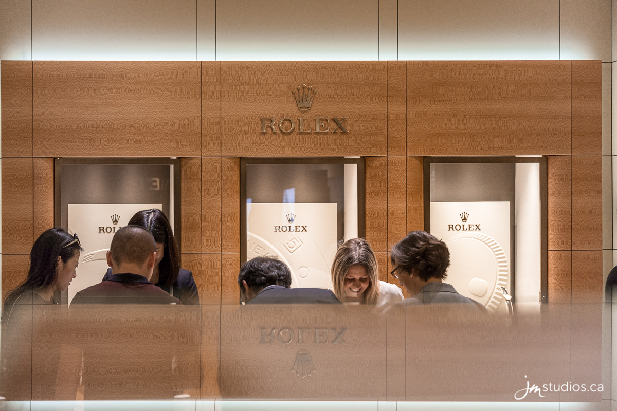 The Birks Rolex Watches Launch Event at the CORE Calgary