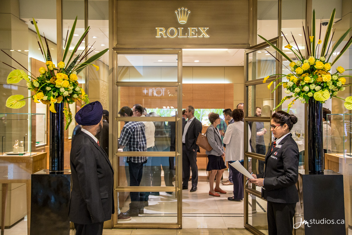 The Birks Rolex Watches Launch Event at the CORE Calgary